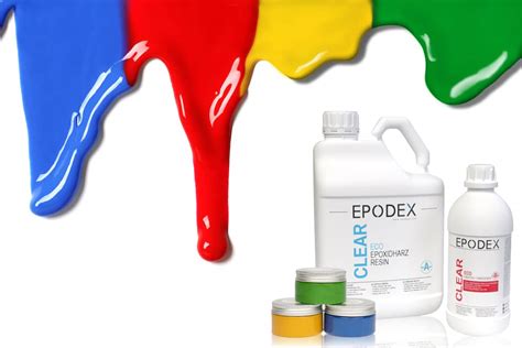 Pâtes pigmentaires pour résine époxy Epodex France