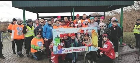 W Sandomierzu Policzyli się z Cukrzycą Deszcz wiatr i śnieg nie