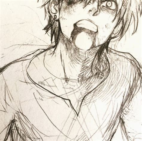 10 Anime Face Male Facial Expressions Bocetos Hermosos Bocetos