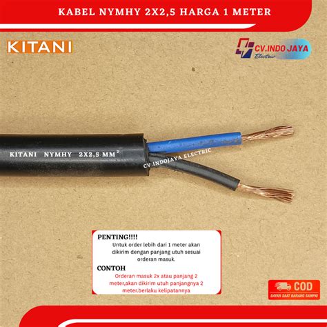 Jual Kabel Nymhy X Kitani Harga Meter Kabel Serabut Jalur