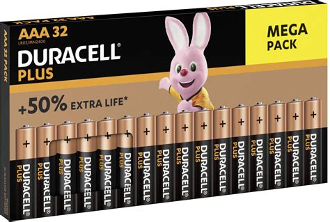 Duracell Plus Power Aaa Battery Alkali Manganese V Pc S