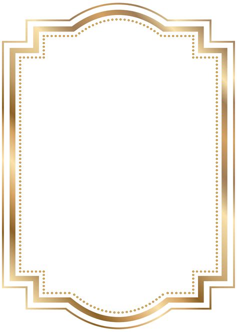 Frames Clipart Gold Glitter Picture Frames Clipart Gold Glitter