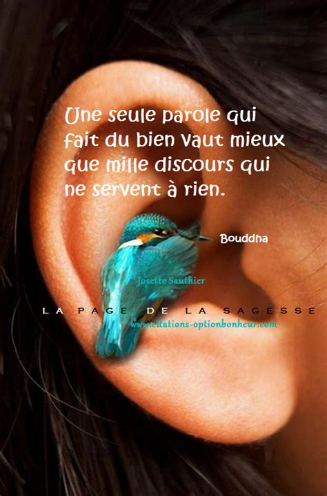 Citations et Panneaux Facebook à partager Citation de réconfort Bouddha