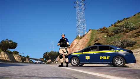 Toyota Corolla PRF Polícia Rodoviária Federal ELS GTA5 Mods