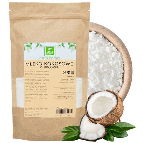 Mleko Kokosowe w Proszku 250g Mleczko Naturalne z kokosów kokosa