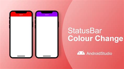 Status Bar Colour Change Android Android Studio Tutorial YouTube