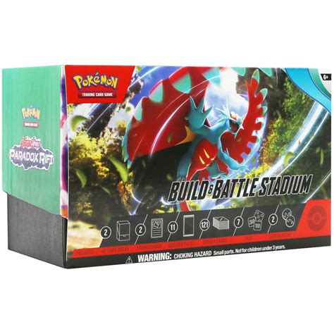 Pokemon Tcg Scarlet Violet Paradox Rift Build Battle Stadium Box