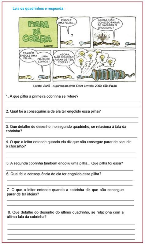 Atividade Historia Em Quadrinhos Ano Roaredu