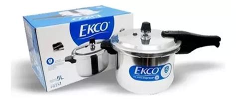 Olla De Presion Express 6 Litros Aluminio Clasica Ekco Olla Express 6