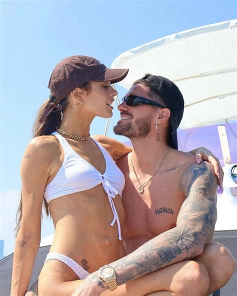 El romántico mensaje de Rodrigo De Paul a Tini Stoessel por su