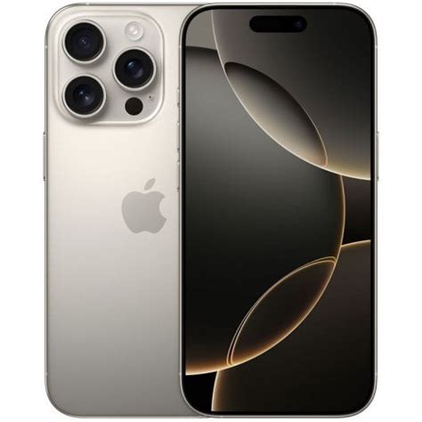 Móvil Apple iPhone 16 Pro 1TB Titanio Natural Libre PcComponentes