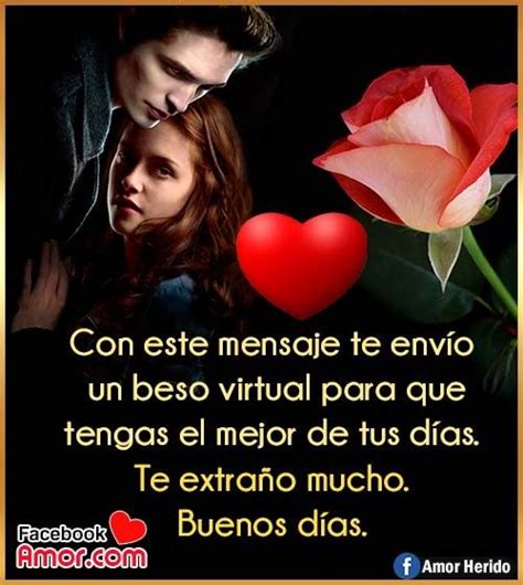 Con este mensaje Buenos días amor Tarjetas de buenos dias Mensajes