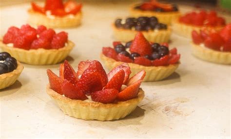 Tartelettes aux Fruits Rouges crème pâtissière revisitée de Philippe
