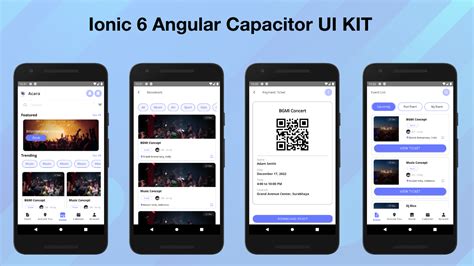 Ionic 6 Angular Capacitor UI Templates Kit By Initappz CodeCanyon