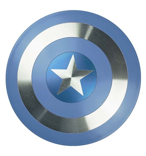 Escudo Capitão América Azul 30 cm