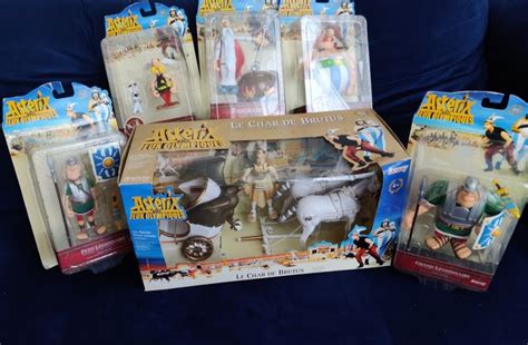 Uderzo Albert 6x Figurine Lansay Astérix aux Jeux olympiques