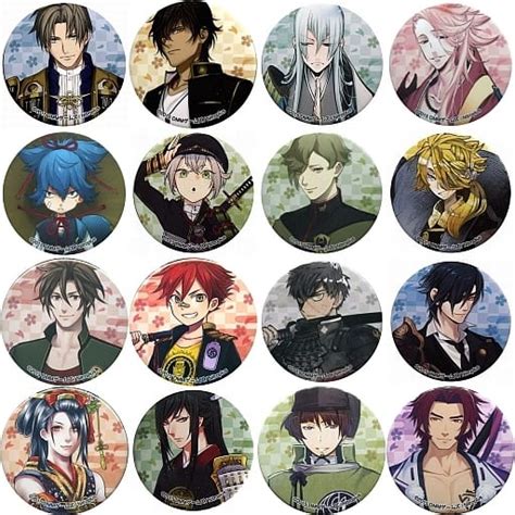 バッジピンズ キャラクター 全16種セット 刀剣乱舞 ONLINE 缶バッジコレクション 第三弾 Goods