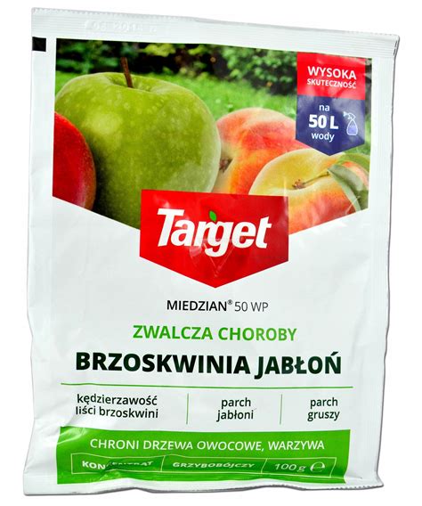 Target Miedzian 100g Oprysk Na Choroby Grzybowe Miedzian 50 WP 100g