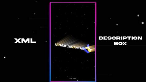 Janam Janam Janam Trending Song Xml File Alight Motion Xml Youtube