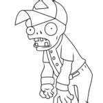 Desenhos De Plants Vs Zombies Para Imprimir E Colorir
