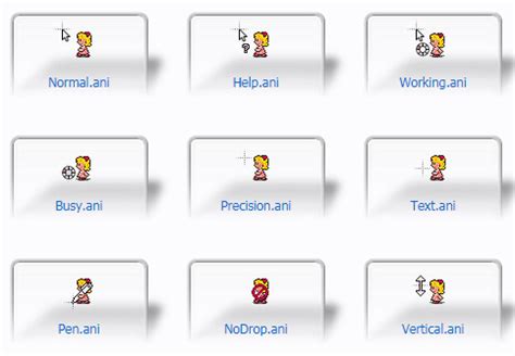 Mouse Cursors Anime Jaffake