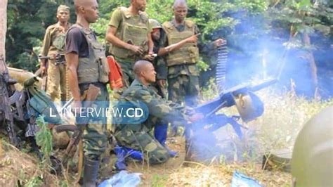Ituri violents combats entre larmée FARDC et la rébellion des ADF
