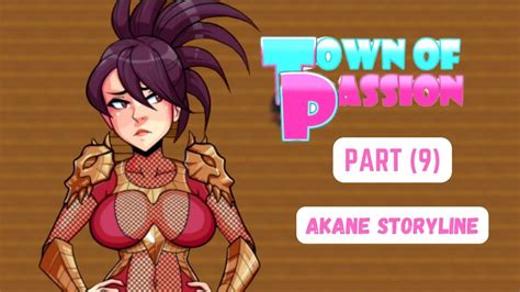 Town Of Passion Game Walkthrough Akane Storyline Youtube