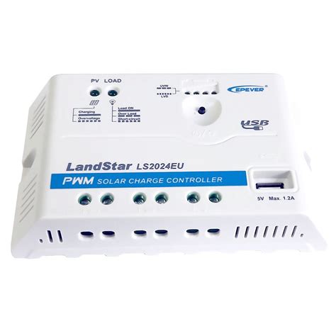 Controlador De Carga Solar 20A 12V 24V PWM Epever LS2024EU SolarPro