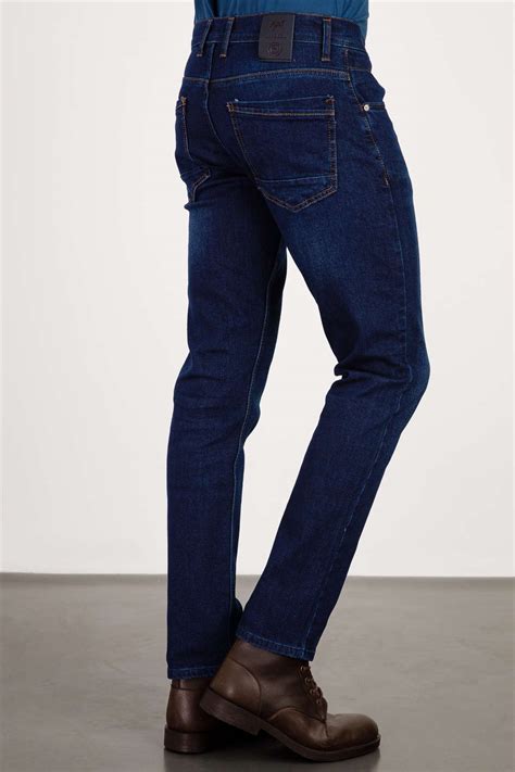 ERKEK LACİVERT SLIM FIT DAR KALIP STD JEAN PANTOLON