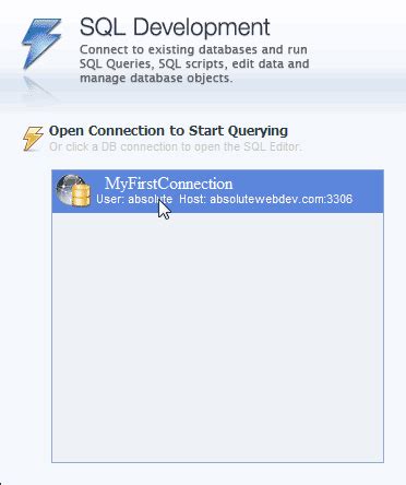 How To Connect Database To MySQL Major Features Installation Steps