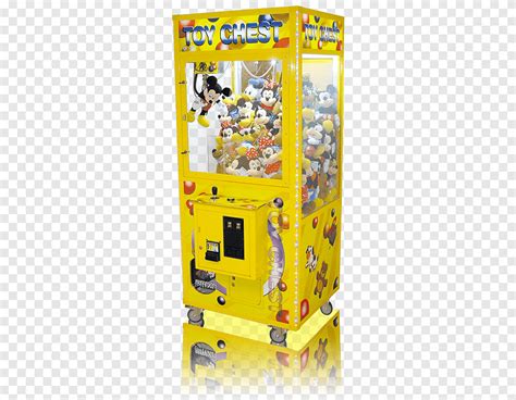 Juego de arcada de juguete de grúa de garra minecraft barra amarilla