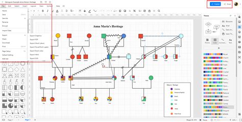 Free Editable Genogram Examples Templates Edraw 3290 The Best Porn
