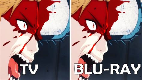 NEW MAPPA CHANGES In Chainsaw Man TV Vs BLU RAY Episodes 4 5 6 YouTube