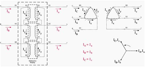 Diagram Wiring Diagrams Three Phase Transformers Mydiagram Online