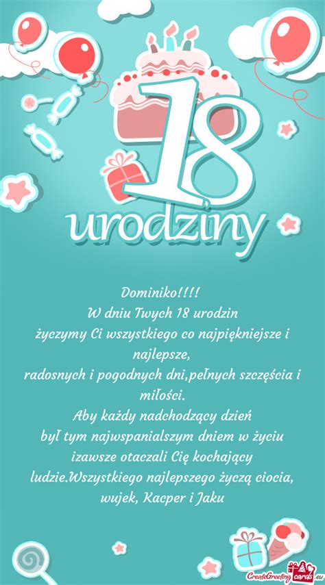 yczymy Ci wszystkiego co najpiękniejsze i najlepsze Darmowe kartki
