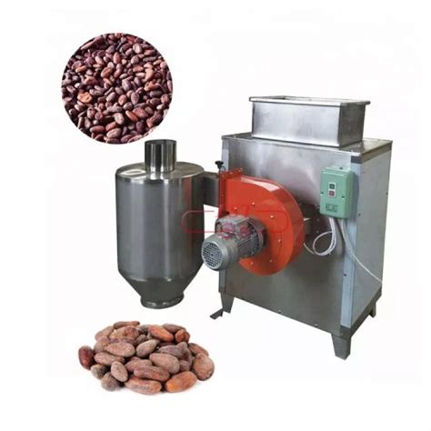 Small Cocoa Bean Processing Line Cocoa Bean Winnower And Cracker Coffee
