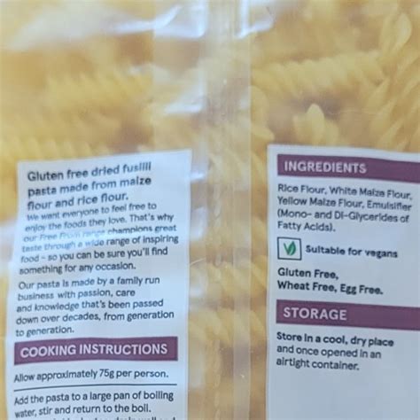 Tesco Freefrom Fusilli Reviews Abillion