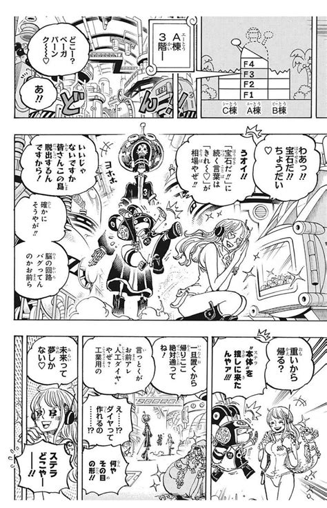 週刊少年ジャンプワンピース1075最新話一部初見読み感想回 イナタケ海賊団
