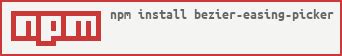 Npm Bezier Easing Picker Skypack