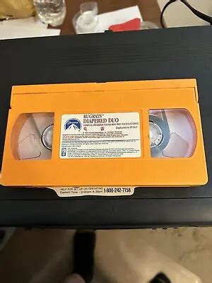 Vintage Rugrats Diapered Duo Vhs Nickelodeon Grelly Usa