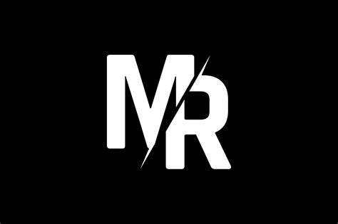 Monogram Mr Logo Design Grafik Von Greenlines Studios Creative