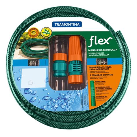 Mangueira Tramontina Verde Flex Engate Esg 10M Cocil Home Center