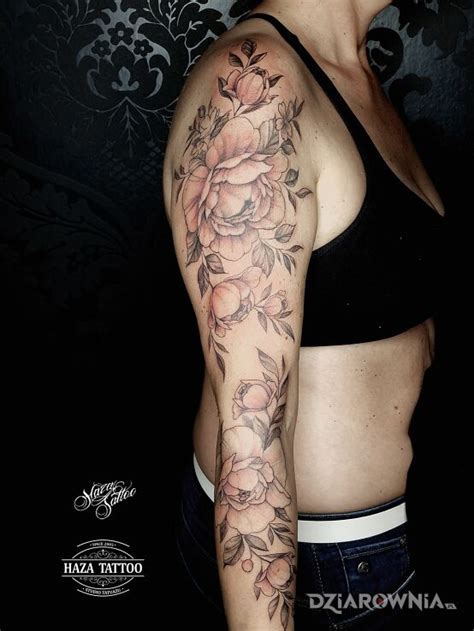 Tatua R Kaw Kwiaty Autor Studio Haza Tattoo Dziarownia Pl