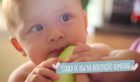 Técnica de BLW na introdução alimentar