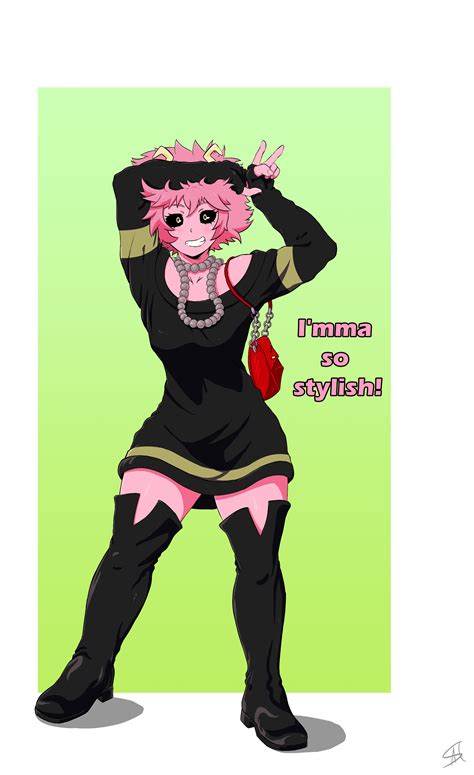 Mina Ashido By Ashardy