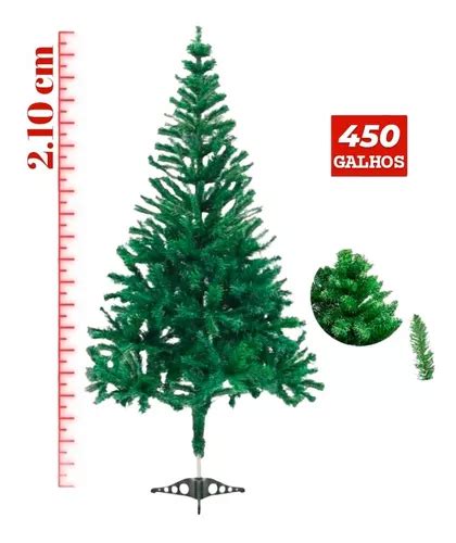 Rvore De Natal Grande Galhos Tradicional Metros Frete Gr Tis