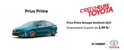 C Est L Heure Toyota Prius Prime 2021 St Hubert Toyota