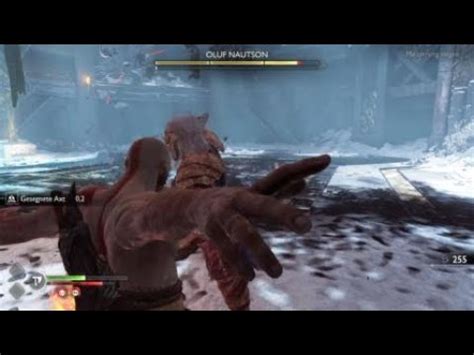 God of War Ragnarök Walhalla Fight gegen Oluf Nautson YouTube