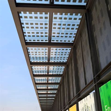 BIPV Glass Building Integrated Photovoltaic PV Evergreen