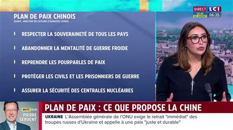 Plan De Paix Ce Que Propose La Chine